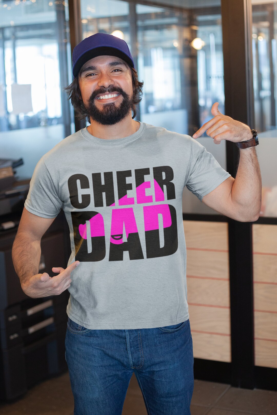 Cheer Dad Shirt, All-star Cheer Dad, Proud Cheer Dad, Mens Shirts ...