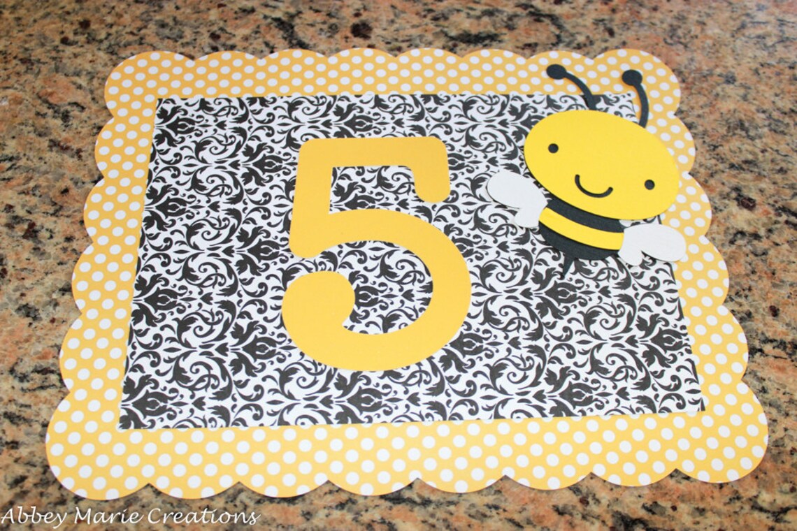Bee Classroon Theme Table / Group Signs Personalized Busy - Etsy