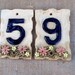 House Numbers Ceramic Door Number Plaque. FROST PROOF 5.5 X - Etsy UK
