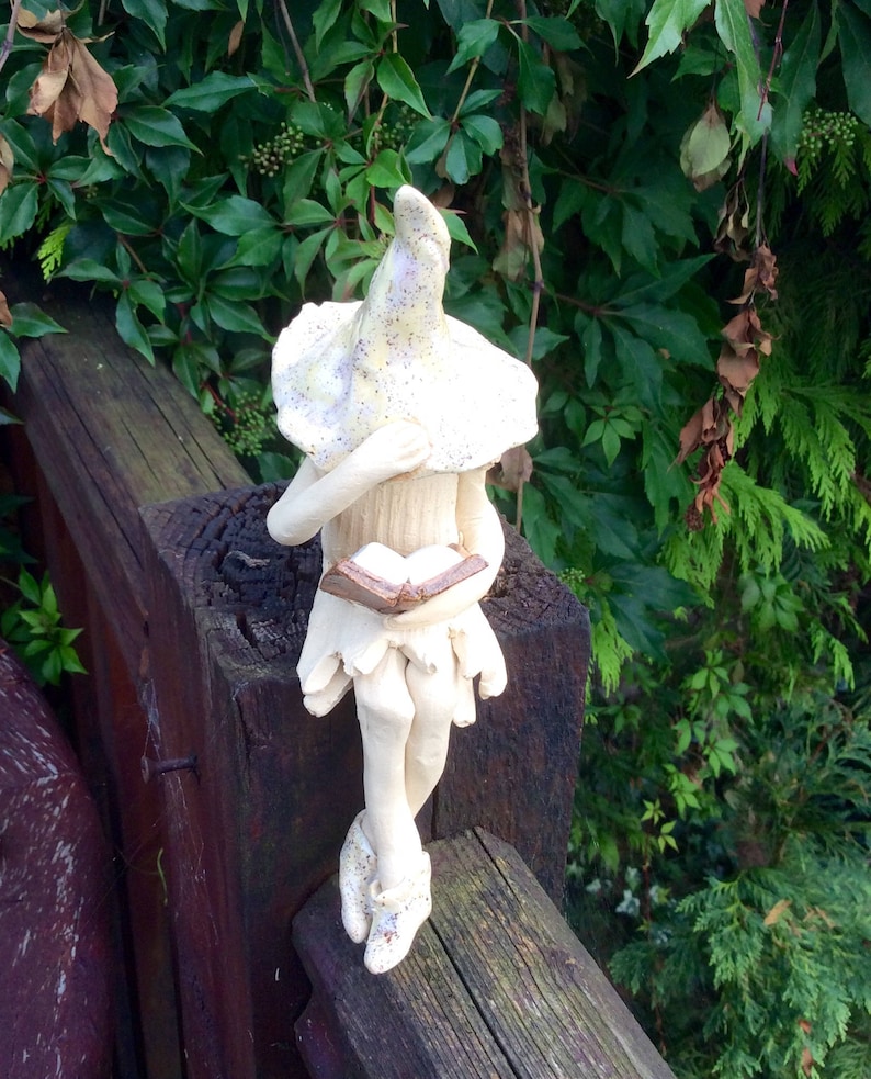 Fairy Garden Ceramic Fairy Figurine Plant Pot Ornament. - Etsy