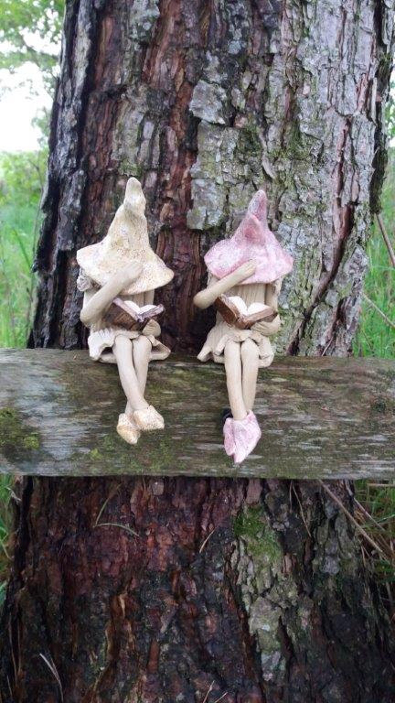 Fairy garden ceramic fairy figurine plant pot ornament. | Etsy
