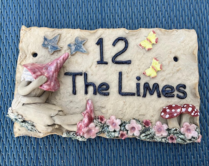 House Name Plaque, Custom Made Address Sign. - Etsy UK