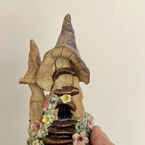 Fairy Garden Fairy House, Hand Made Pixie House, Miniature Fairy House ...