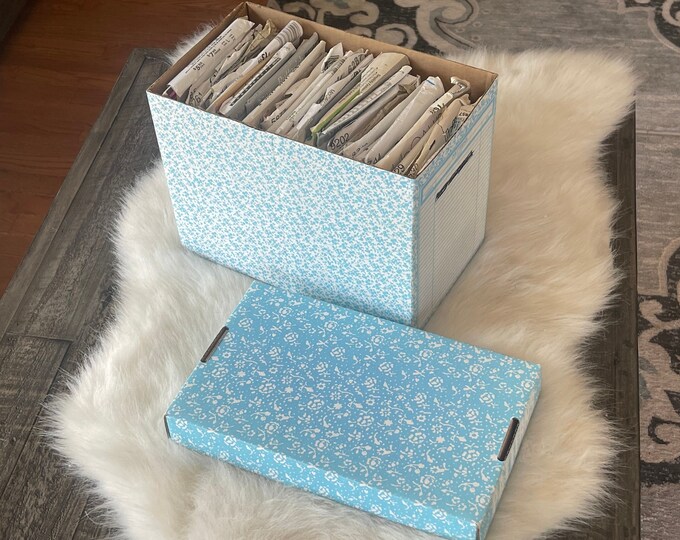 VINTAGE PATTERN SET…33 Patterns in All…in Cardboard Pattern Box ...