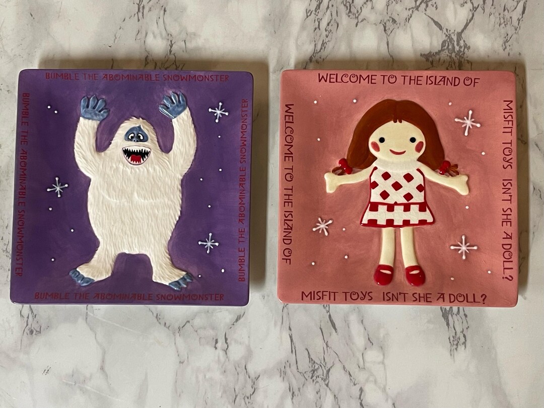 MISFIT TOYS PLATE…G.T. Merchandising…island of Misfit Toys…dolly and ...