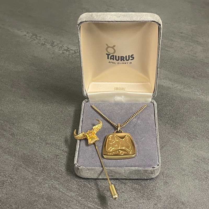 Taurus Necklace - Etsy