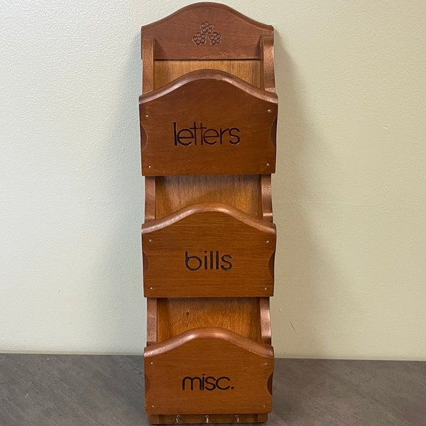 Hanging Letter Rack - Etsy