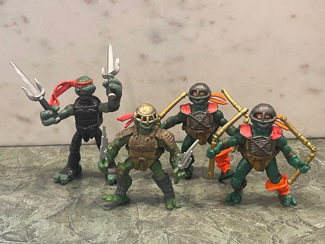 TEENAGE MUTANT NINJA Turtles Miniature Figurinesmirage Studios ...