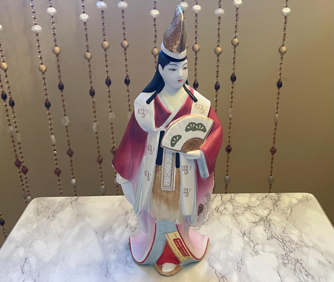 GEISHA LIQUEUR Decanter…house of Kosha…porcelain…hand Decorated…seyei ...