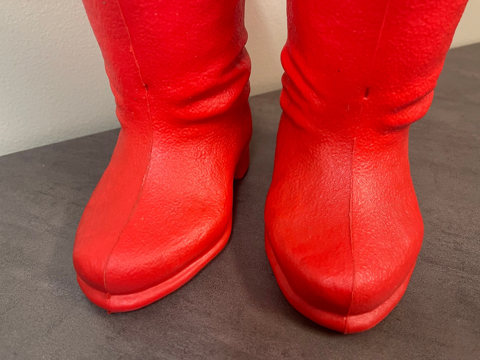 PLASTIC SANTA Bootsset of 2christmascandy/artificial Plant - Etsy