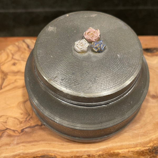 Powder Puff Jar - Etsy