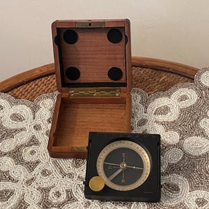 19th Century Compass…antique…stoppani & Co….precision Instrument…navigational Tool…original ...