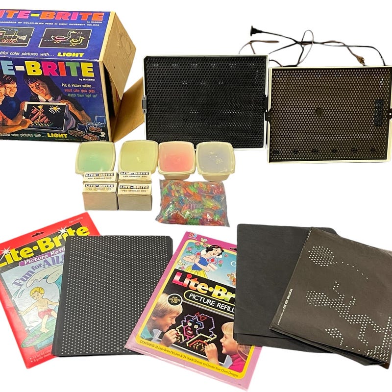 Original Lite Brite - Etsy