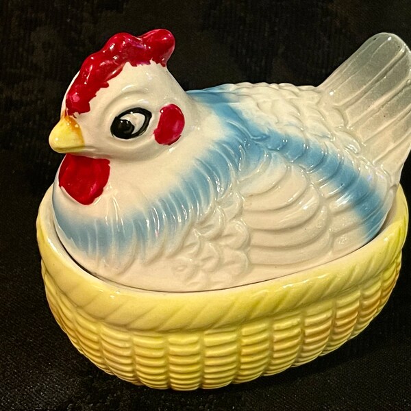 Ceramic Hen - Etsy