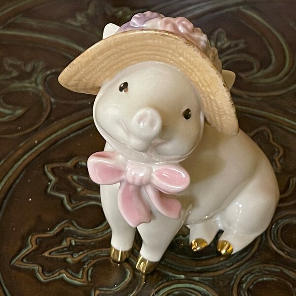 Lenox China Pigs - Etsy
