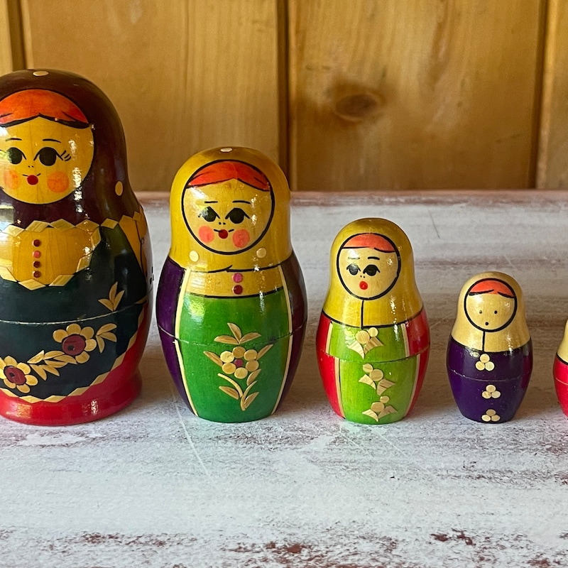 Nesting Doll Set - Etsy