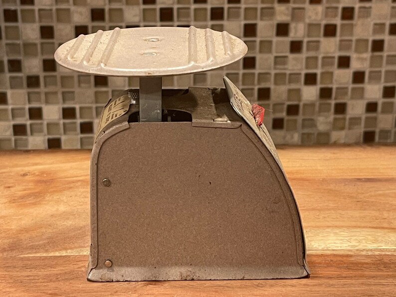 MITE POSTAL Scale…post Office Letter Scale…metal…beige…1970…b-t Company ...