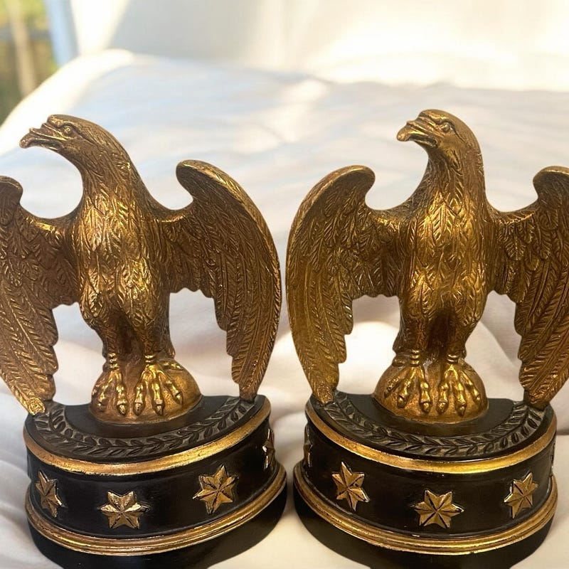 Eagle Bookends - Etsy