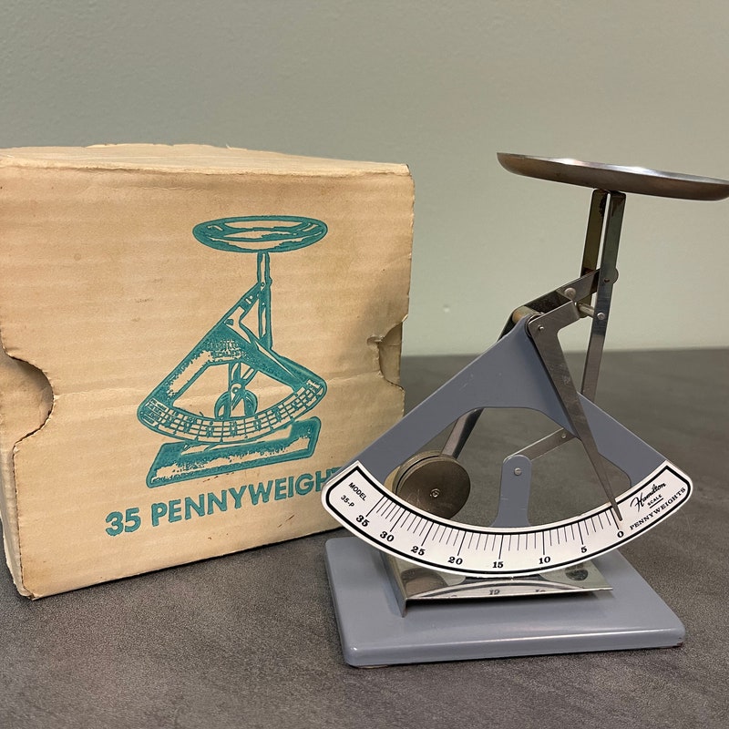 Vintage Metal Scale - Etsy