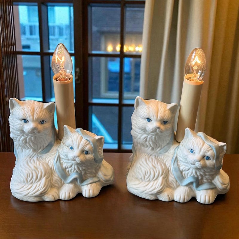 Cat Lamps - Etsy