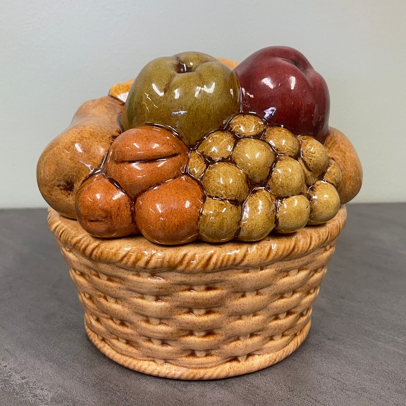 Covered Basket - Etsy