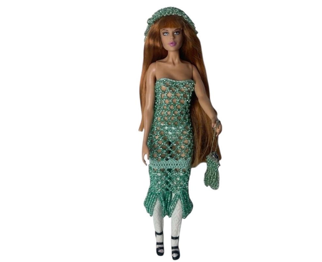 PARADISE Doll…lady Camelot Fashion Doll…12” Doll With Handmade Beaded ...