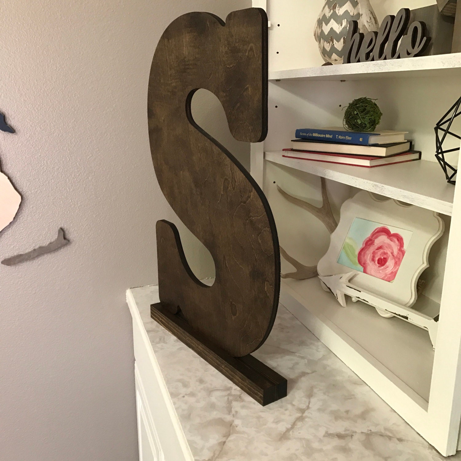 Choose Your Letter Large Wooden Letter Cutout 12 | Etsy