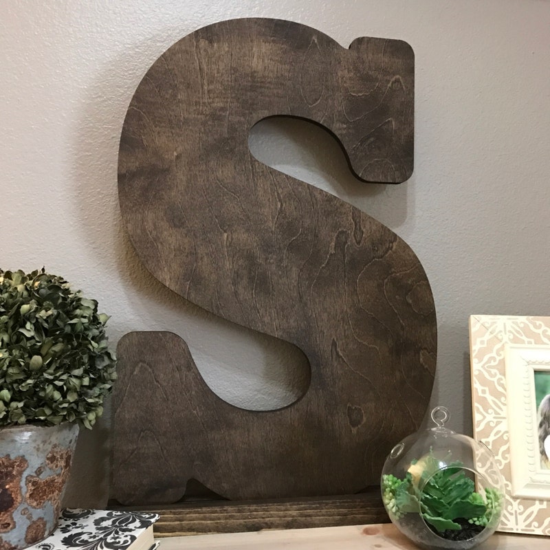 Wooden Letter T - Etsy