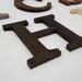 Choose Your Letter Large Wooden Letter Cutout, 12 24 Tall Wood Letter ...