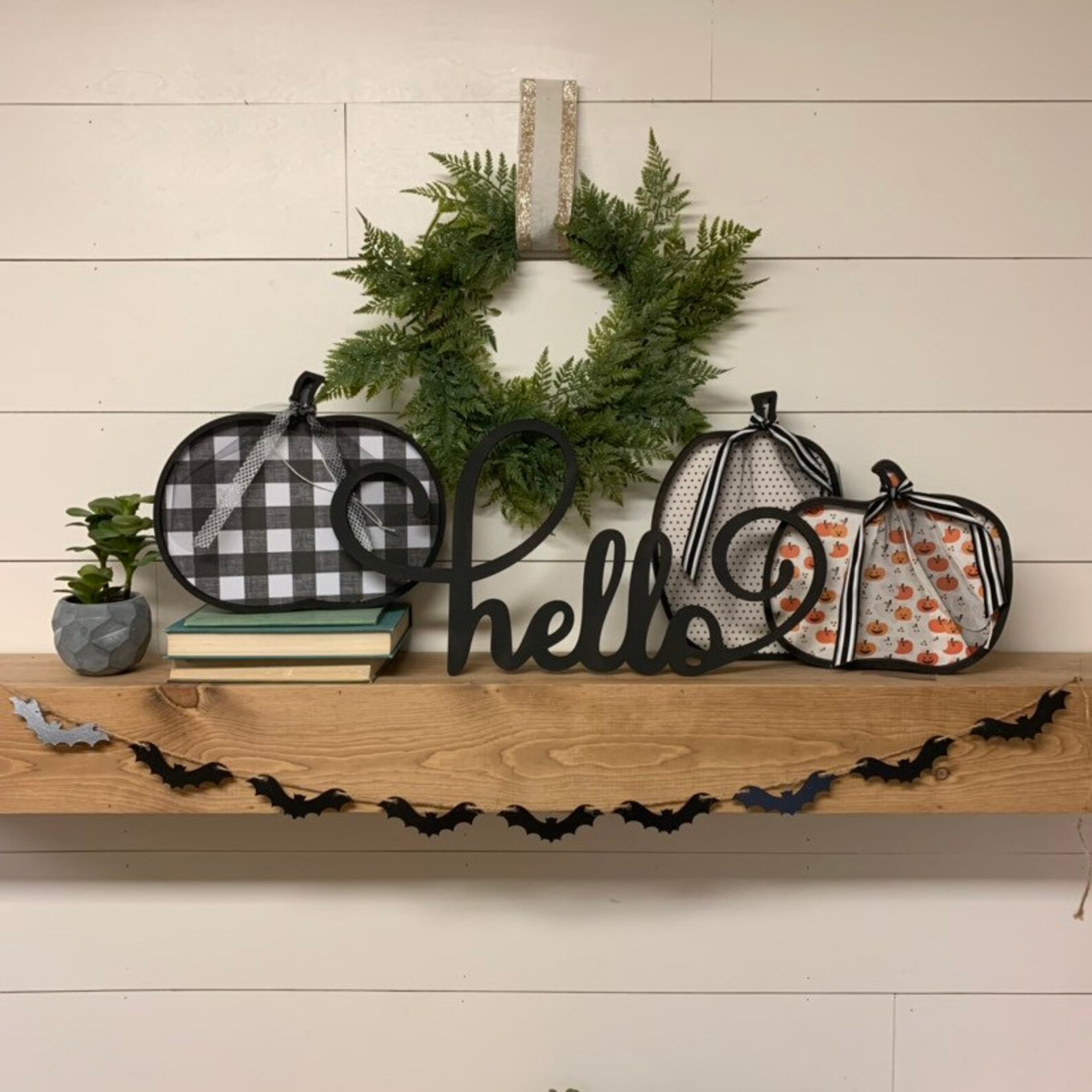 Hello Wood Word Cutout Scroll Cut Word Hello Wood Sign | Etsy