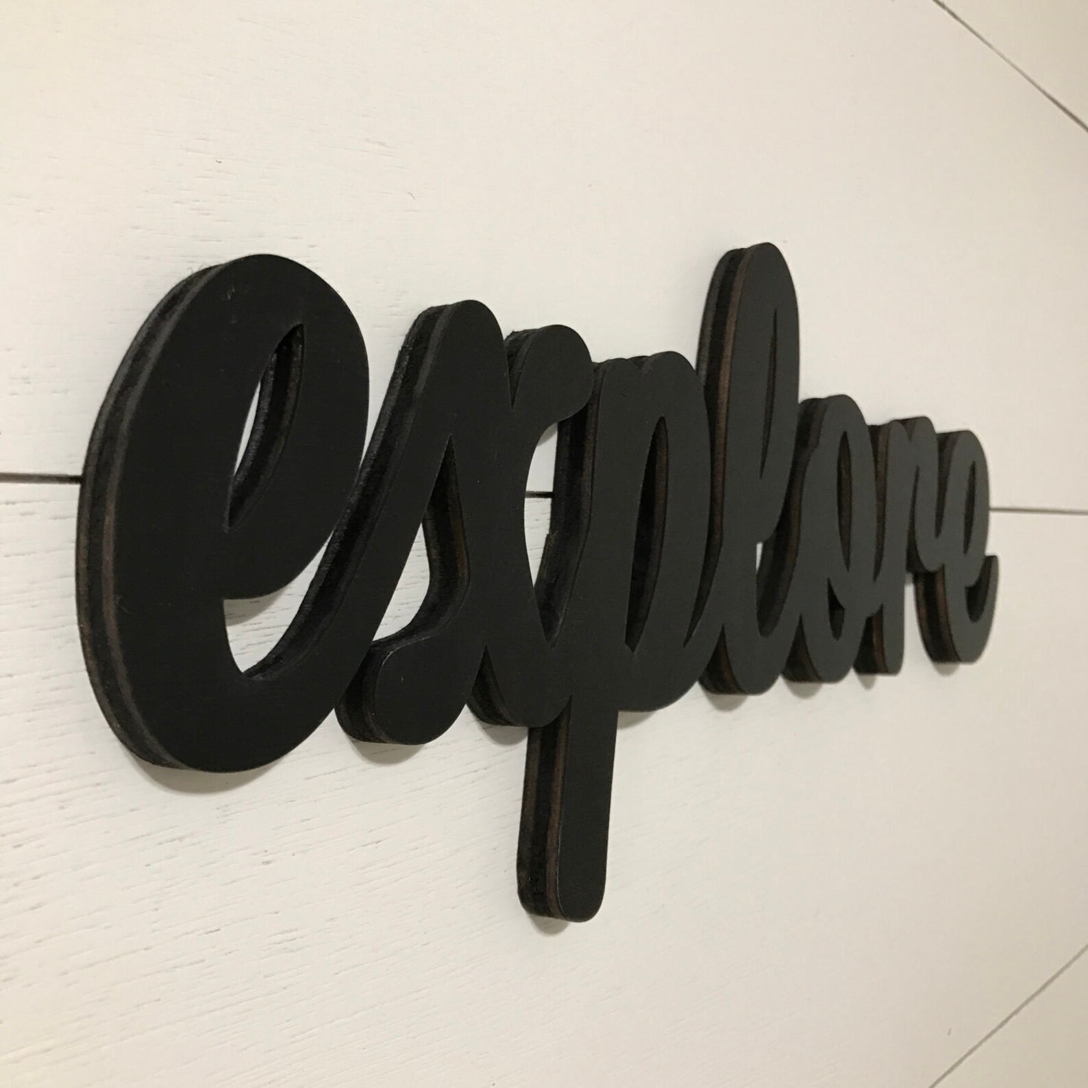 Explore Wood MDF Word Cutout Laser Cut Word Explore Travel - Etsy