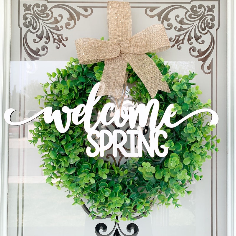 Small Spring Sign - Etsy