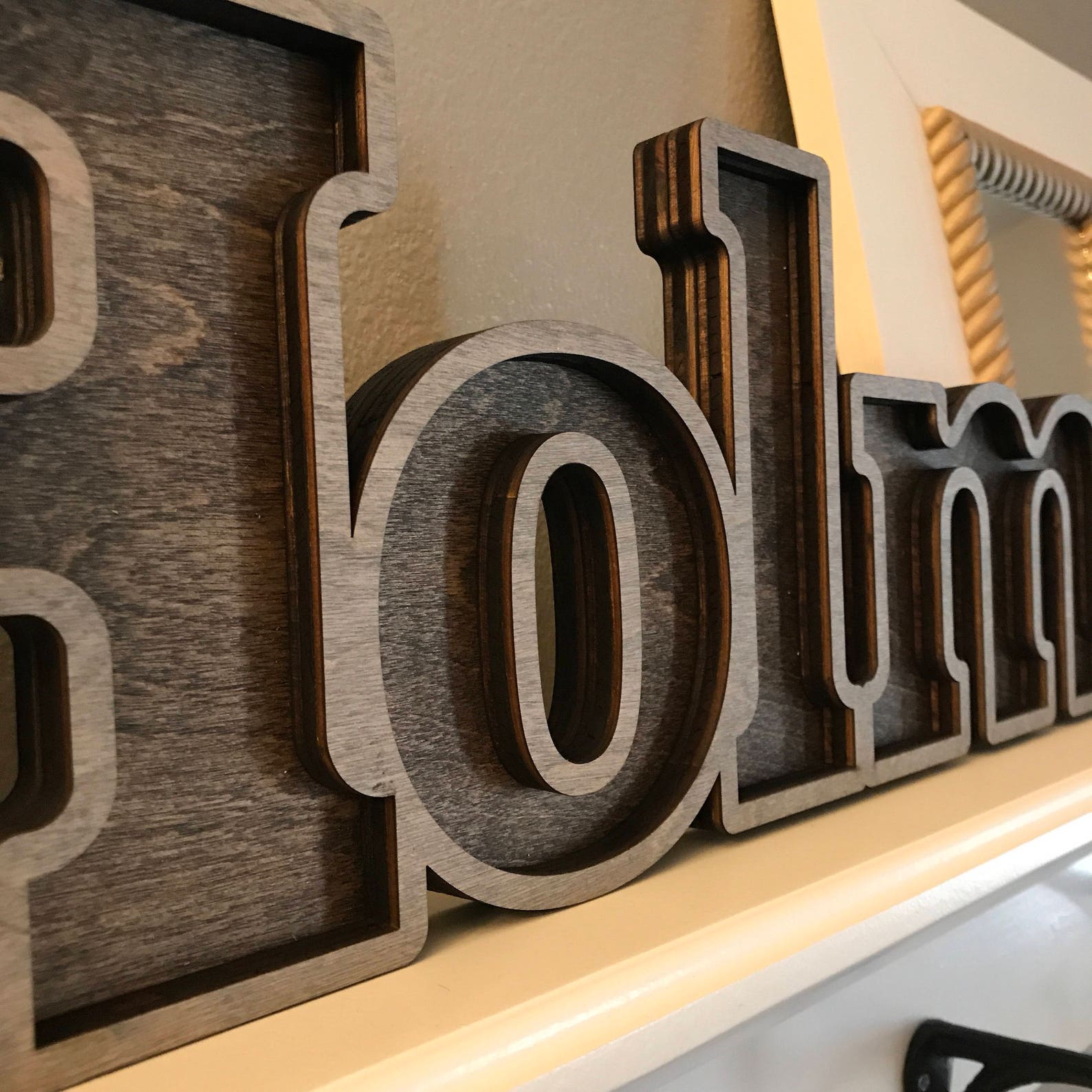 Wooden Name Cutout Marquee Style Wood Letter Cutout Laser - Etsy