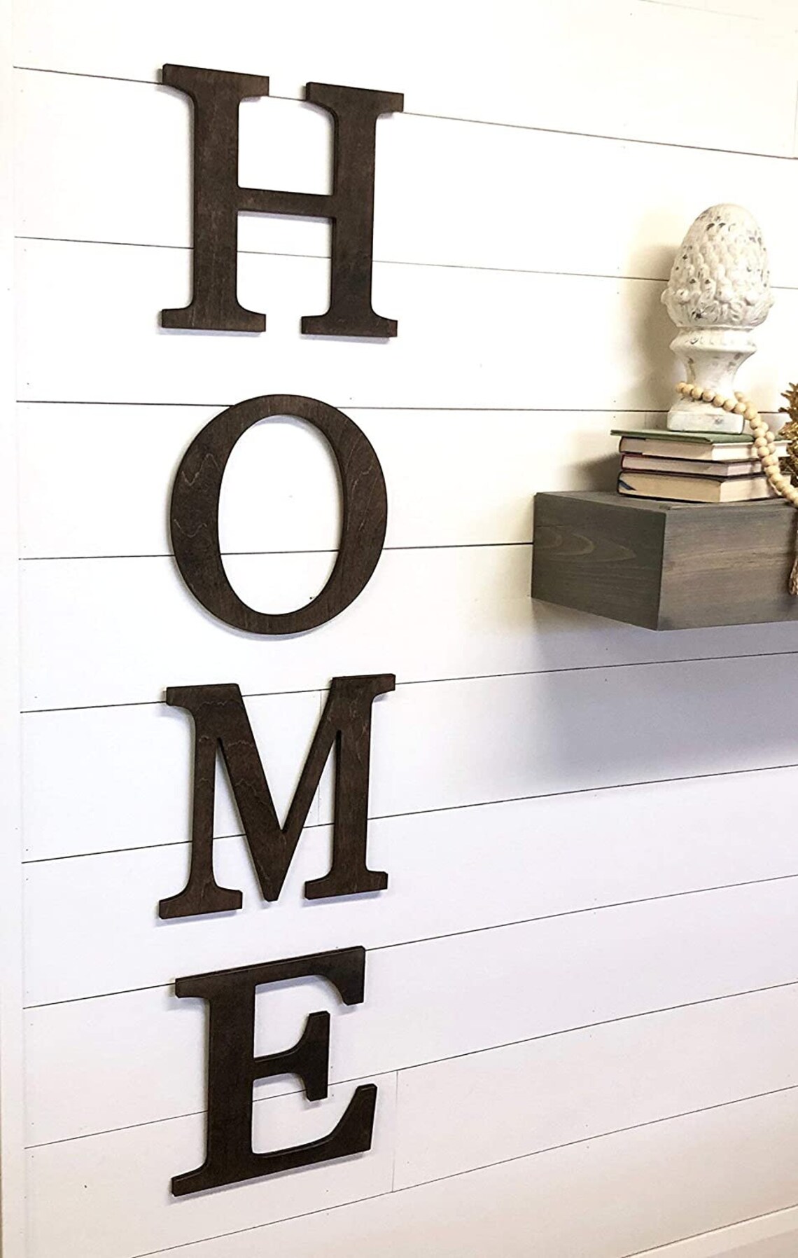 HOME Letter Cutouts Wood Word - Etsy