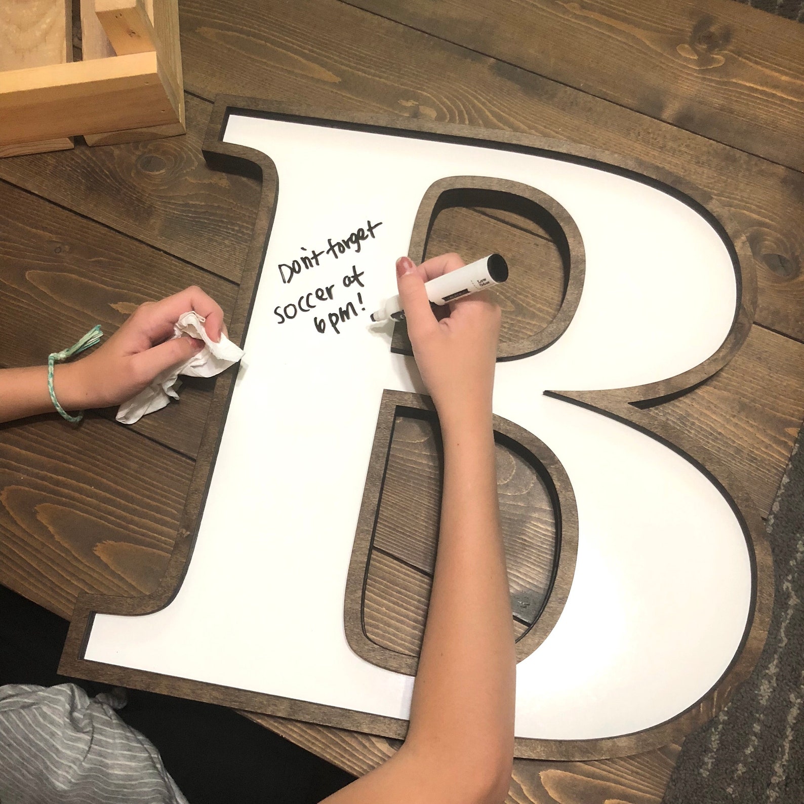 Whiteboard Marquee Letter Cutout Laser Cut Wood Letter Sign | Etsy