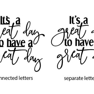 It's a Great Day to Have a Great Day Wood Word Cutout, Wooden Letters ...