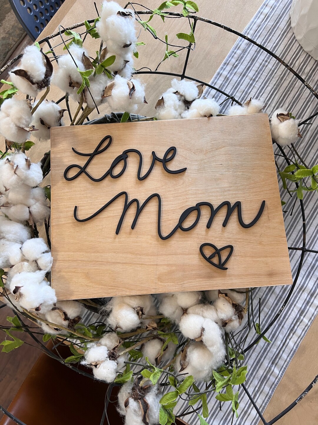 Custom Frame Sign, Loved Ones Handwriting Turned Into Art, Memorable ...