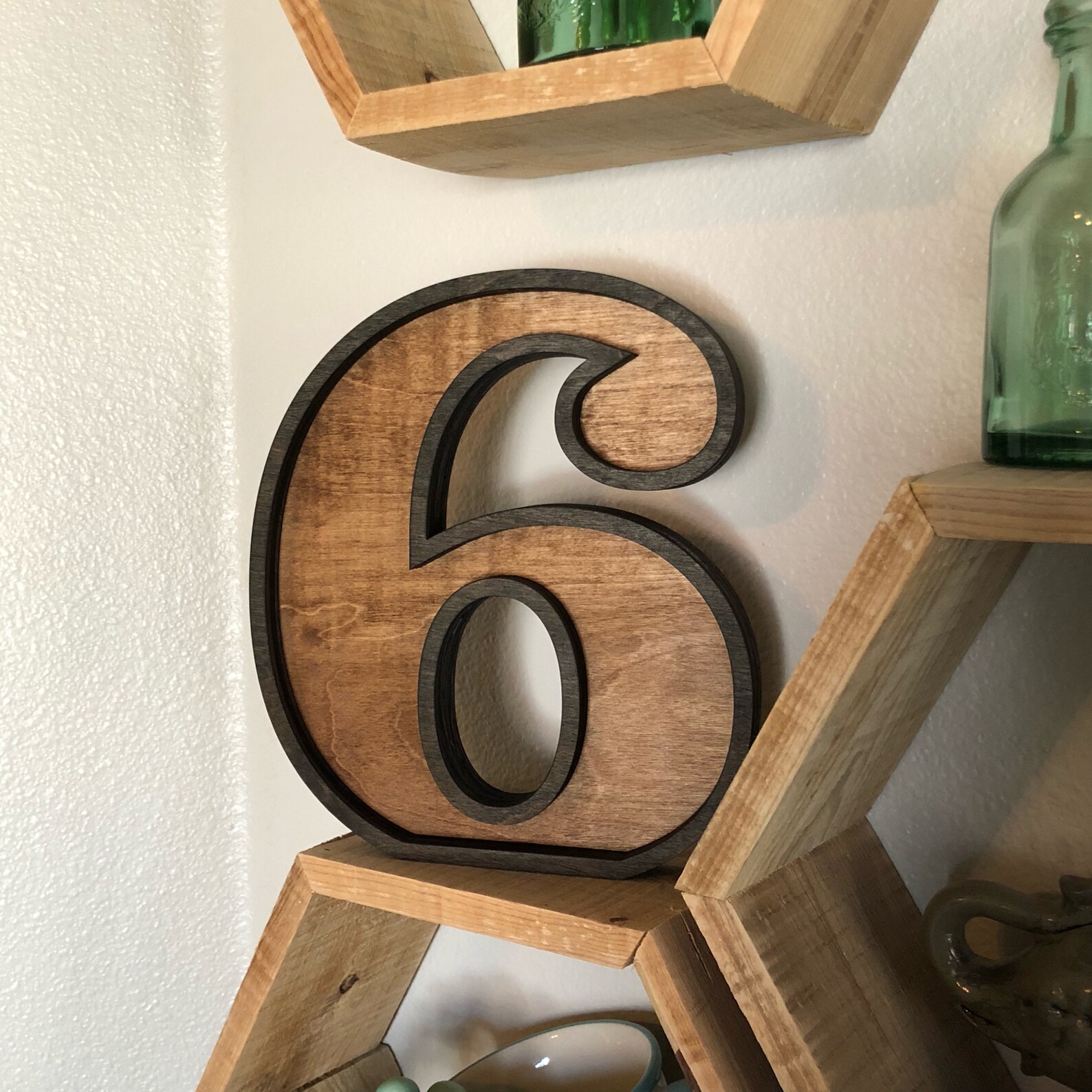 Wooden Marquee Number Cutout Laser Cut Wood Number Sign | Etsy