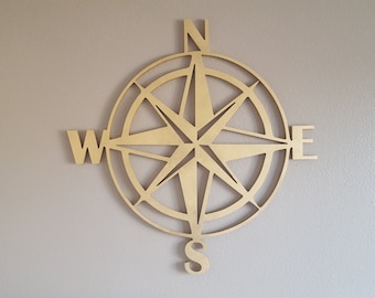 Wooden Compass - Etsy