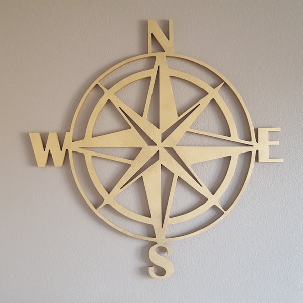 Wooden Compass - Etsy