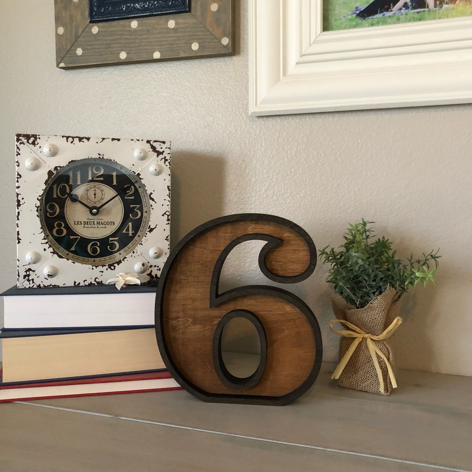 Wooden Marquee Number Cutout Laser Cut Wood Number Sign | Etsy