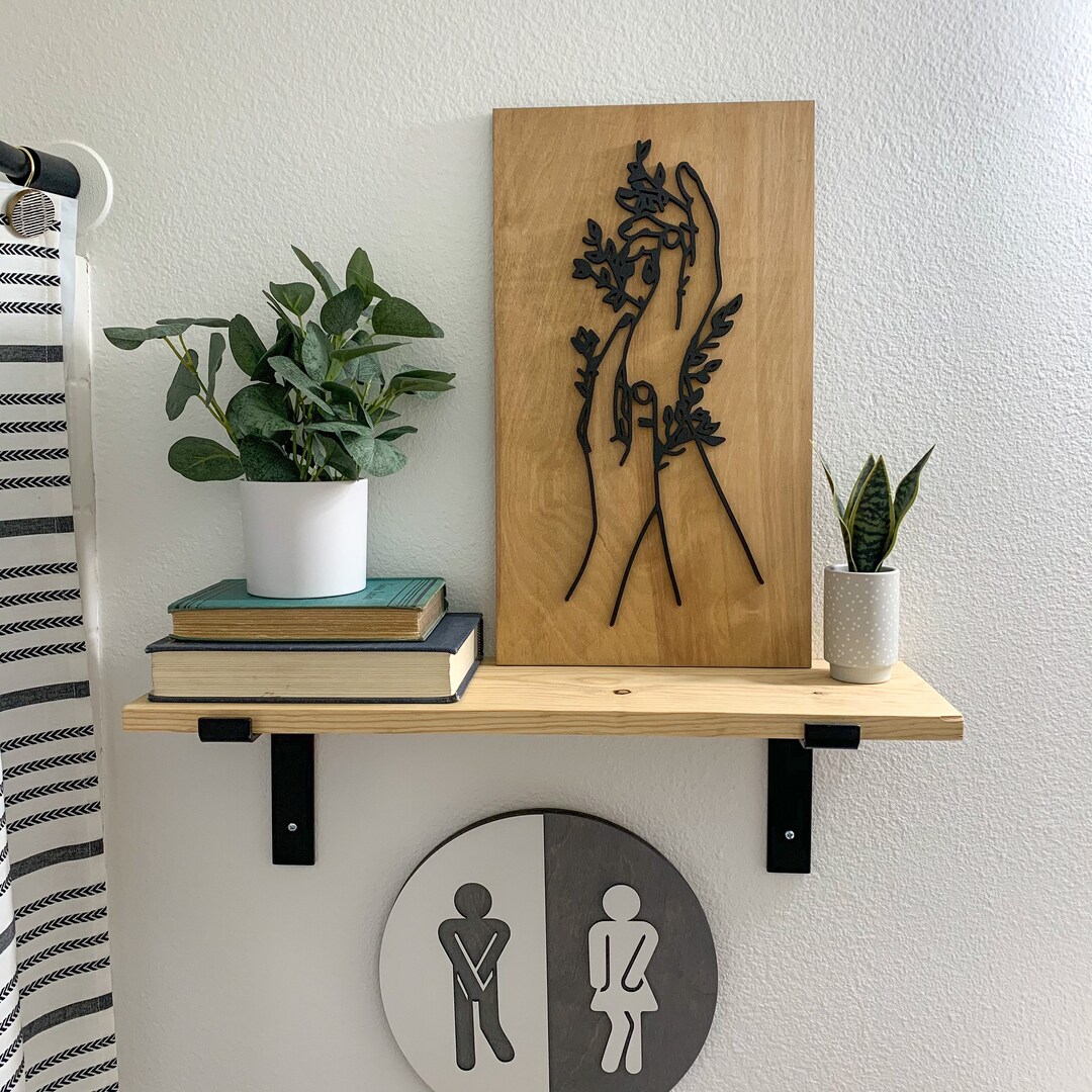 Bathroom Sign, Wash Your Hands Bathroom Decor, Fun Bathroom Sign, Hands ...