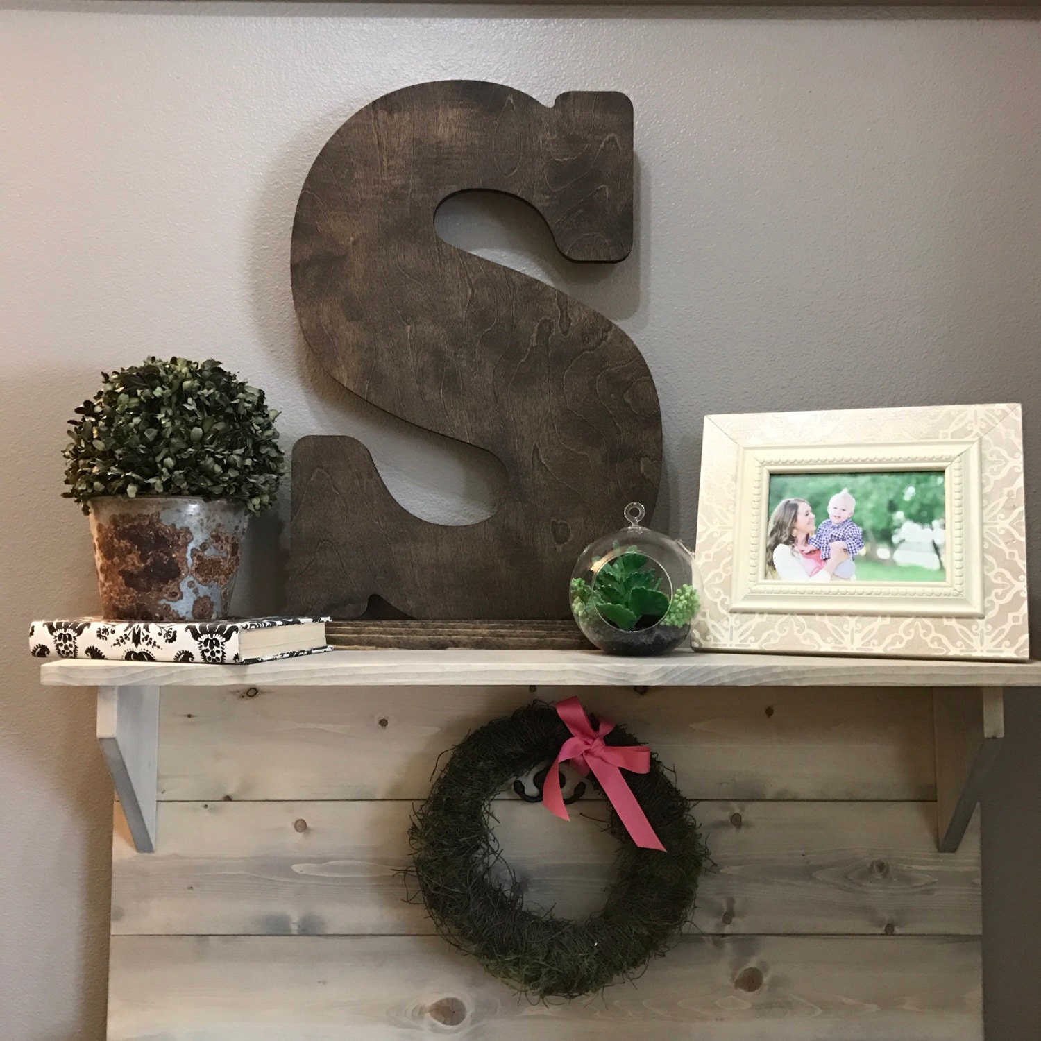 Choose Your Letter Large Wooden Letter Cutout 12 - Etsy