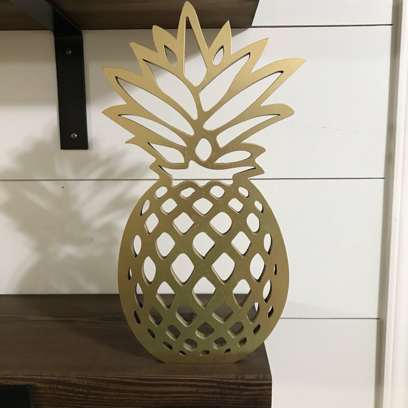 Wood Pineapple - Etsy