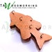 Handmade Wood Fish Key Holder: Wall Mounted Bass Key Rack - Etsy