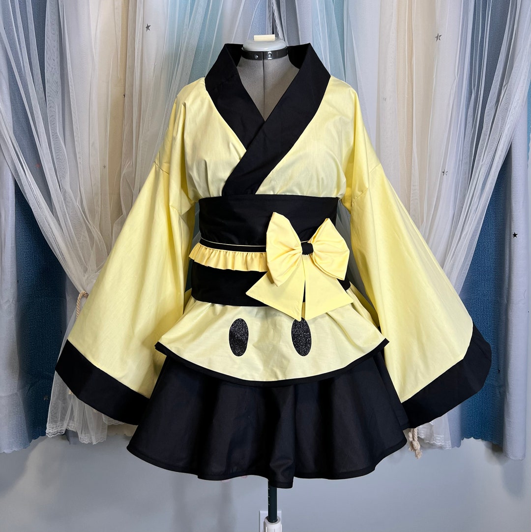 Pokemon Mimikyuu Cosplay Kimono Dress Lolita - Etsy