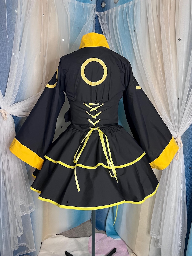 Pokemon Umbreon Cosplay Kimono Dress Eeveelution Gijinka Lolita - Etsy