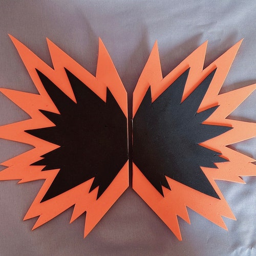 Bakugou Katsuki Mask Accessory Hair Clips Boku No Hero | Etsy Ireland