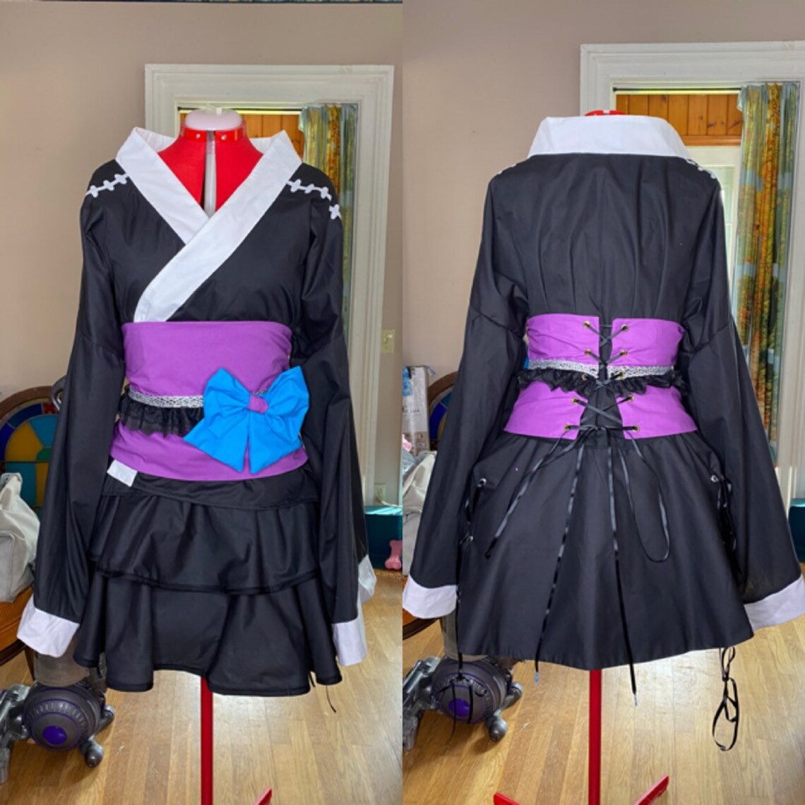 Dabi Cosplay Kimono Dress My Hero Villains | Etsy