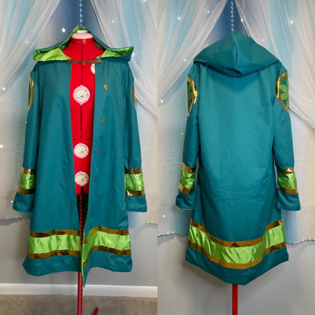 Who made me a Princess Lucas Cosplay Wizard Mage Coat Cape - Etsy Portugal